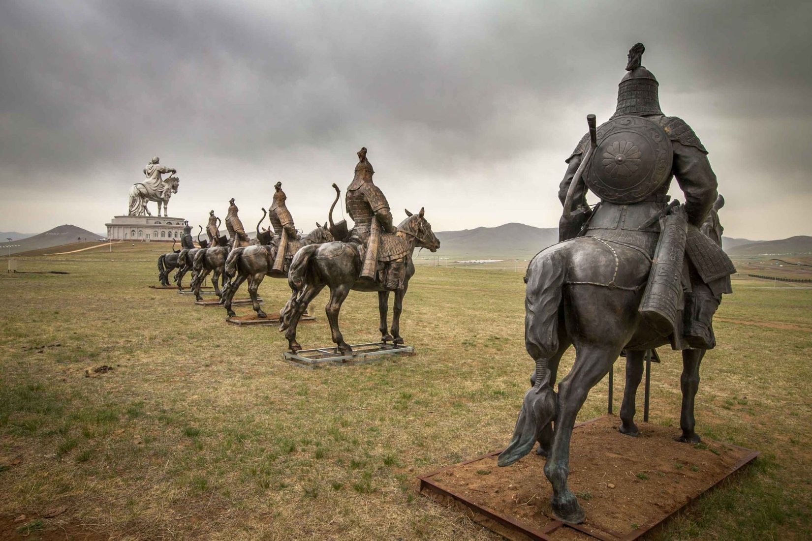 Statue of Chinggis Khan in Mongolia – Mongolia tours